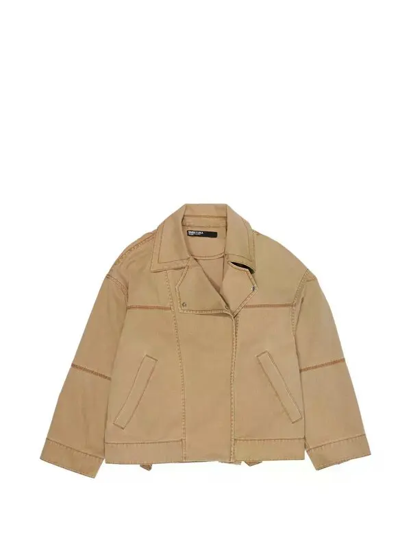 Bimba Y Lola Oversized Buttoned Jacket