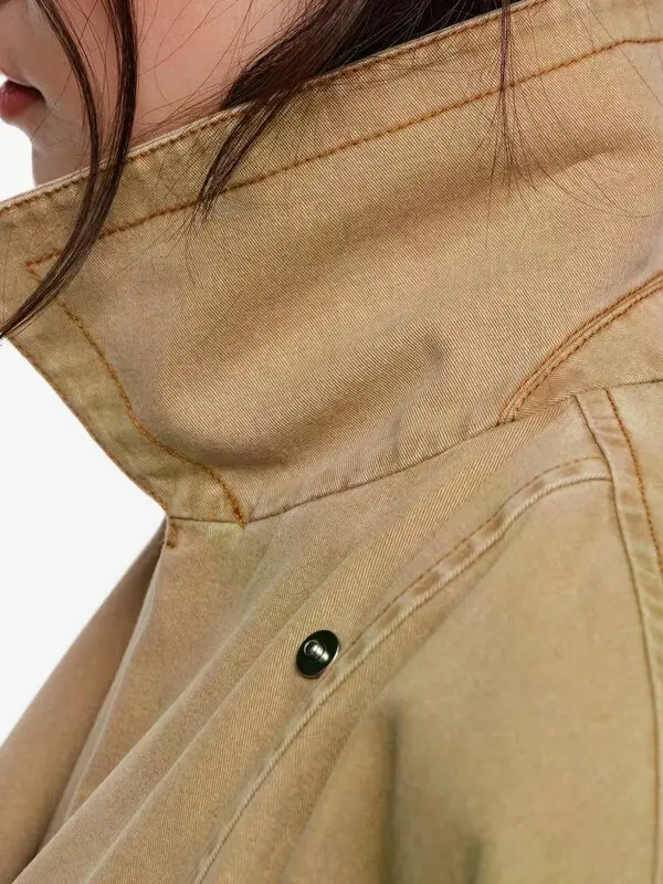 Bimba Y Lola Oversized Buttoned Jacket