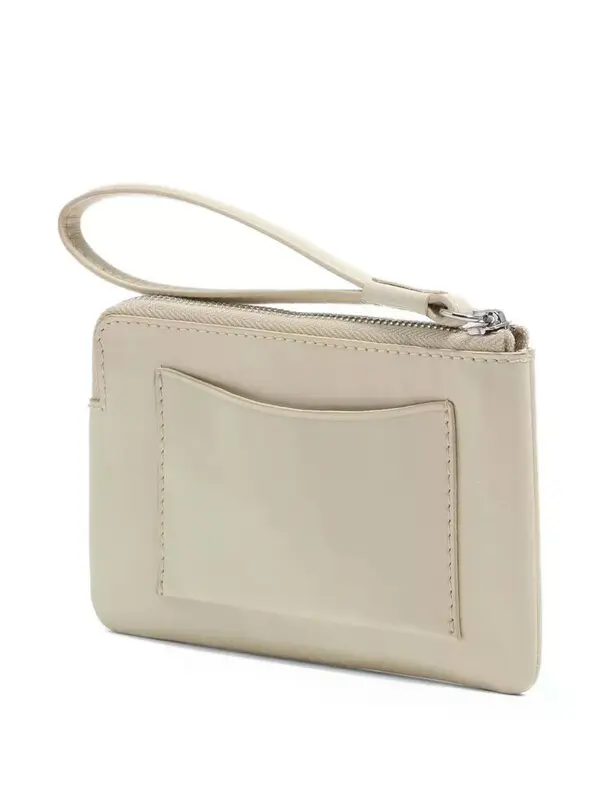 Bimba Y Lola Zip Coated Leather Wallet - Neutrals