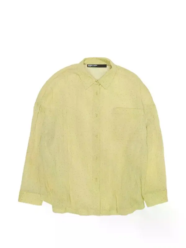 Bimba Y Lola Polka Dot Oversized Shirt