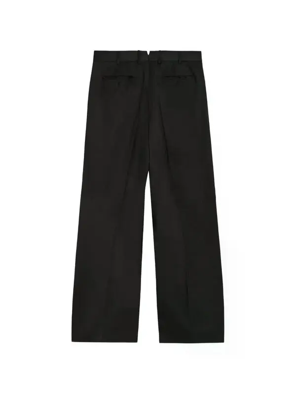 A PAPER KID Pinstriped Trousers