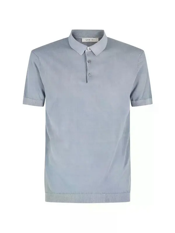 L.B.M. Buttoned Polo Shirt