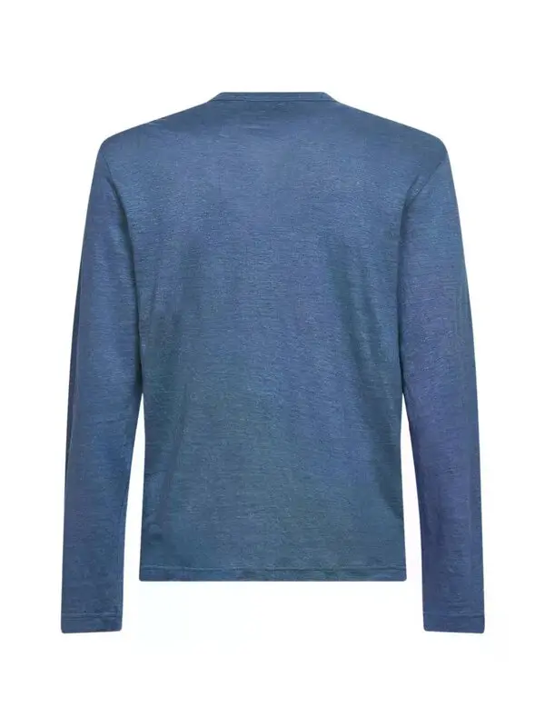 D4.0 Round-neck Long-sleeves Top