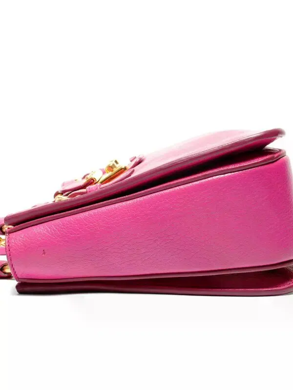 Miu Miu 2010s Madras Tote Bag - Pink