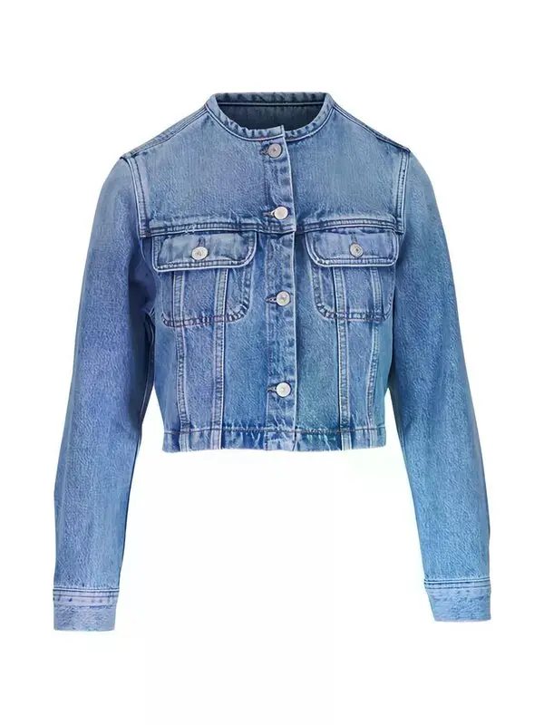 Citizens Of Humanity Buttoned Cropped Jacket