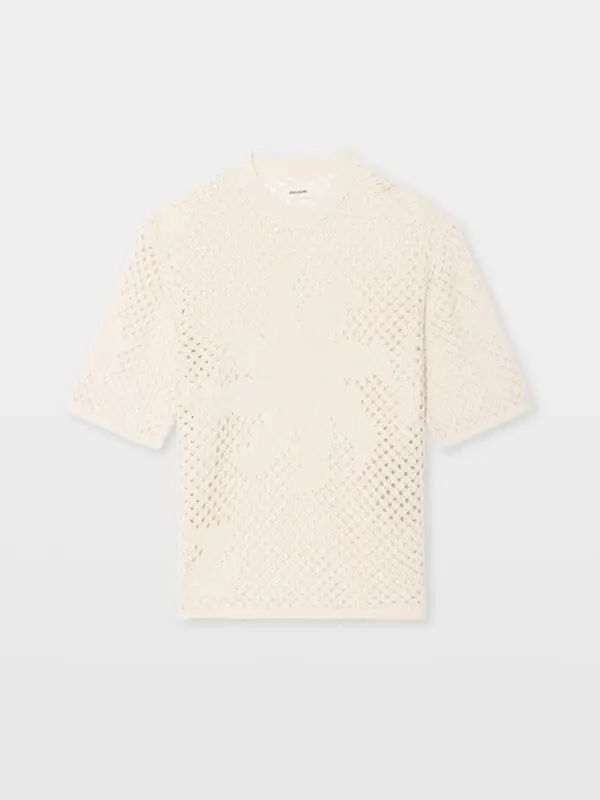 Zadig&Voltaire Malyna Linen And Cotton Sweater - Ecru
