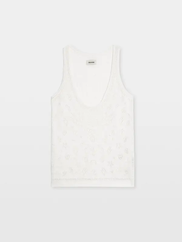 Zadig&Voltaire Jossy Camisole - Eggshell