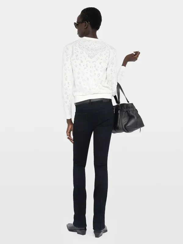 Zadig&Voltaire Manala Cardigan - Eggshell