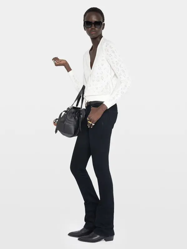 Zadig&Voltaire Manala Cardigan - Eggshell