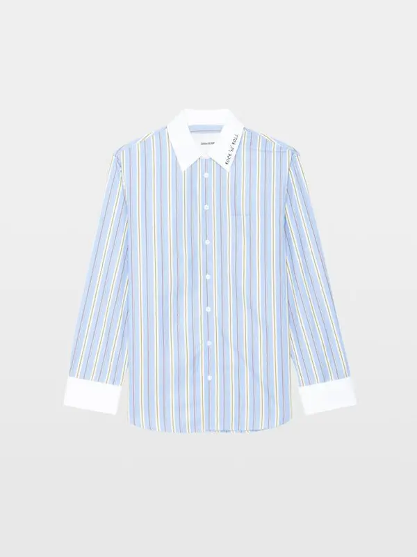 Zadig&Voltaire Striped Poplin Shirt - Sixtine