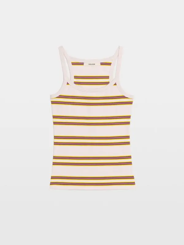 Zadig&Voltaire Albao Sleeveless T-shirt - Ballet