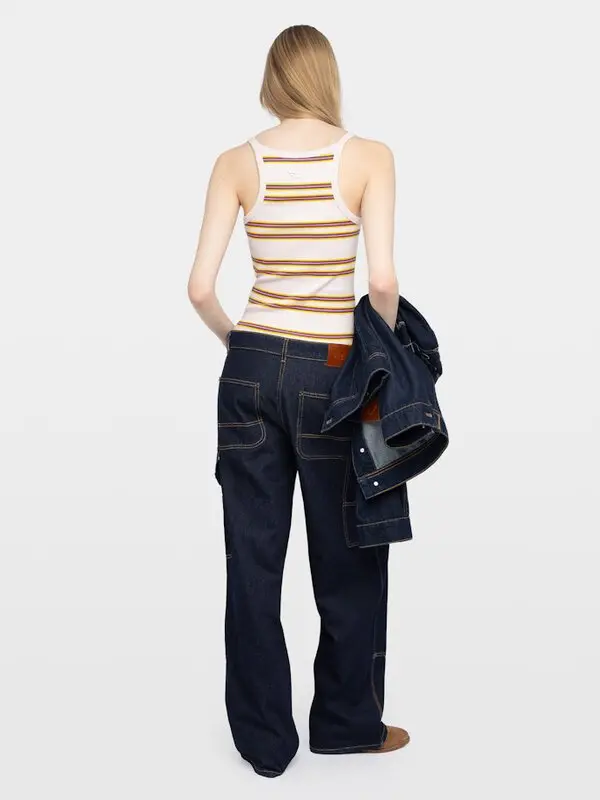 Zadig&Voltaire Albao Sleeveless T-shirt - Ballet