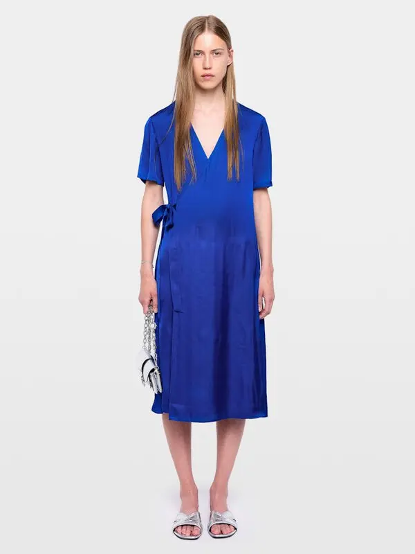 Zadig&Voltaire Reforme Midi Dress - Electric