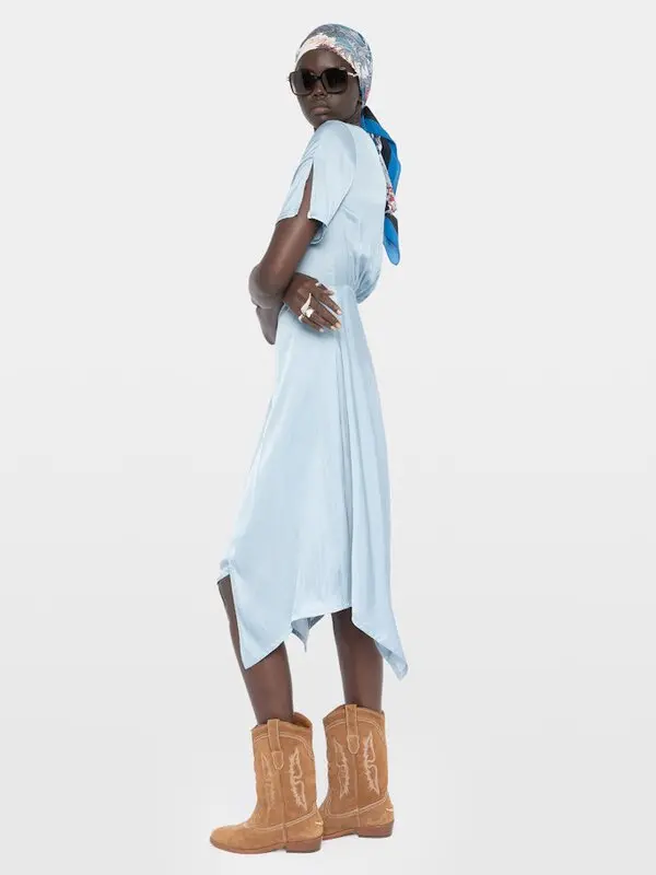 Zadig&Voltaire Reforme Midi Dress - Sky