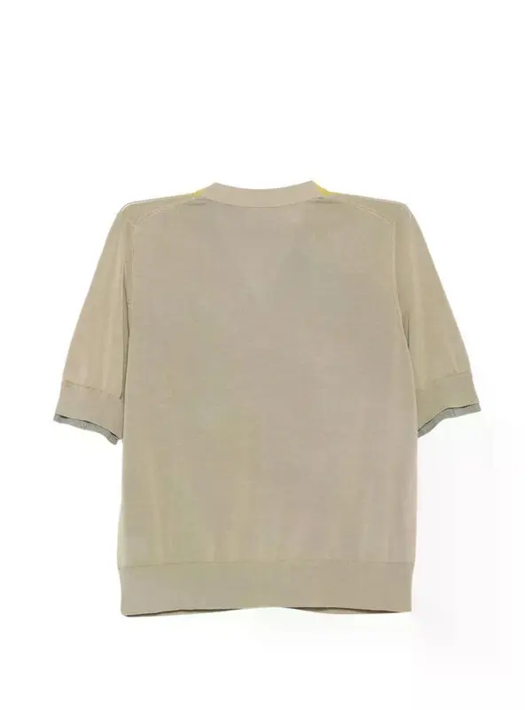 JNBY V-neck Layered Cardigan
