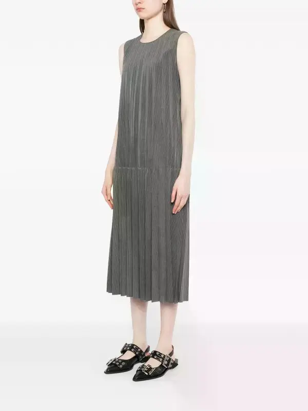JNBY Pleated Striped Dress