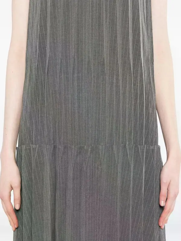 JNBY Pleated Striped Dress