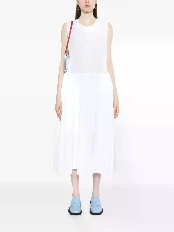 JNBY Knotted Sleeveless Dress - White