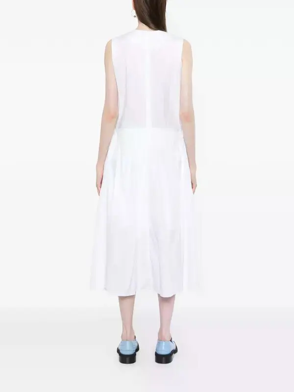 JNBY Knotted Sleeveless Dress - White