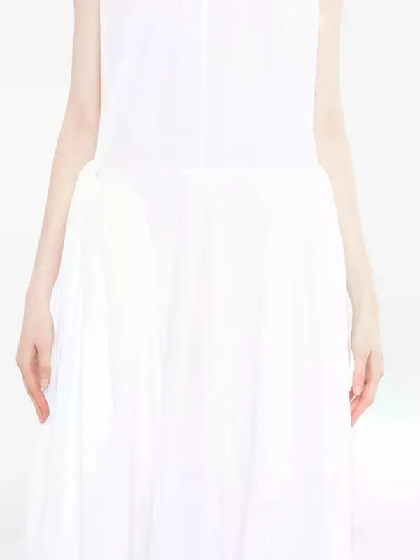 JNBY Knotted Sleeveless Dress - White
