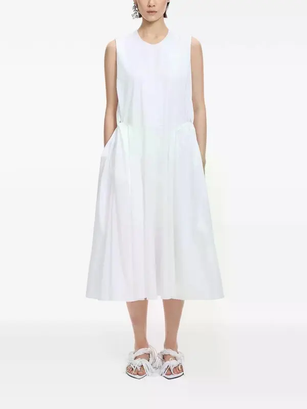 JNBY Knotted Sleeveless Dress - White