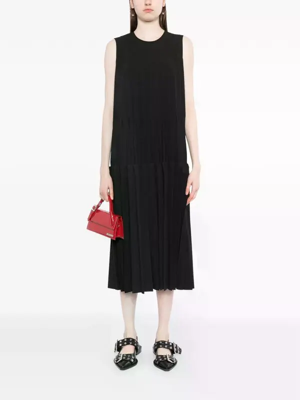JNBY Pleated Sleeveless Dress