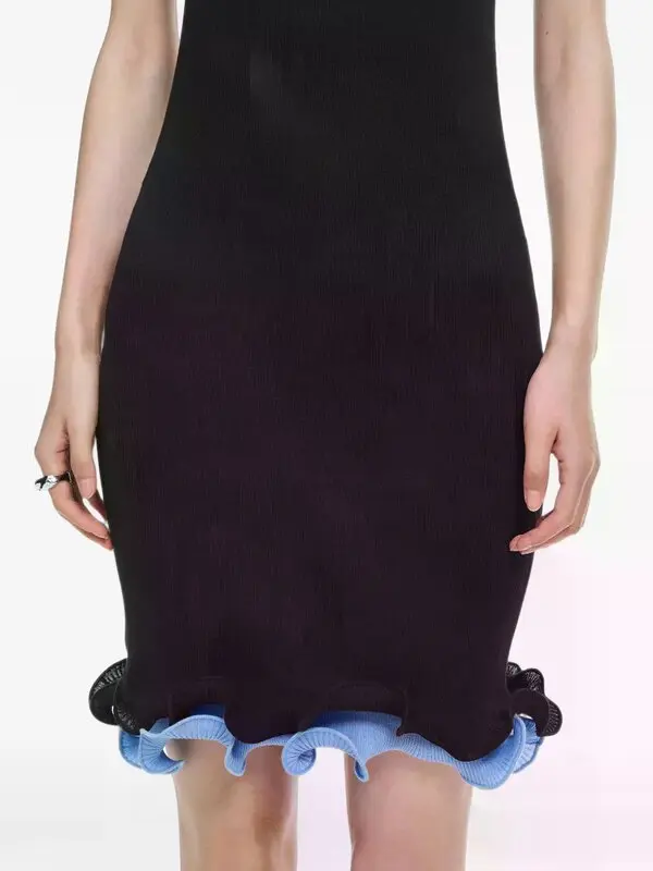 JNBY Budding Hem Mini Dress - Black