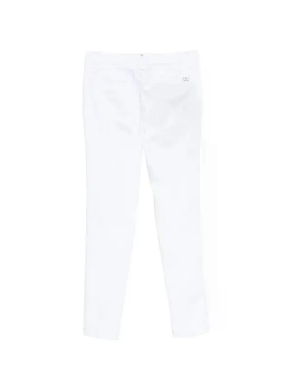 Liu Jo Button Trousers - White