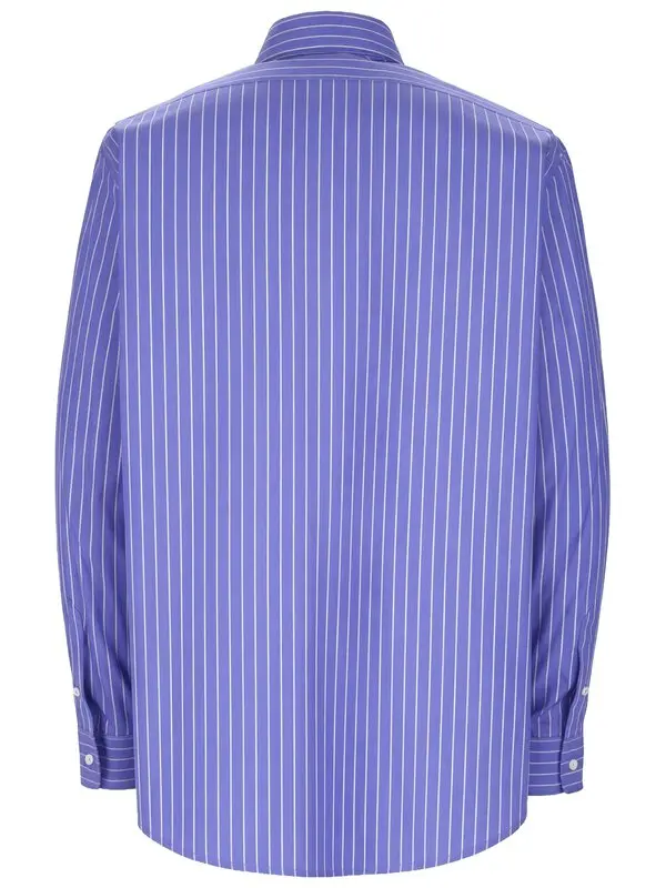 NO PROBLEMO Camicia Con Logo - Blue