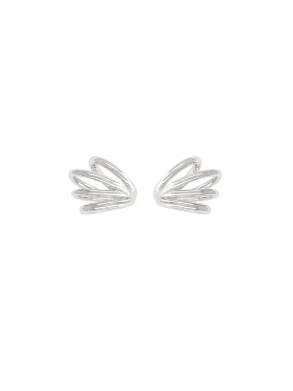 PANCONESI Orbit Helix Earrings - Silver