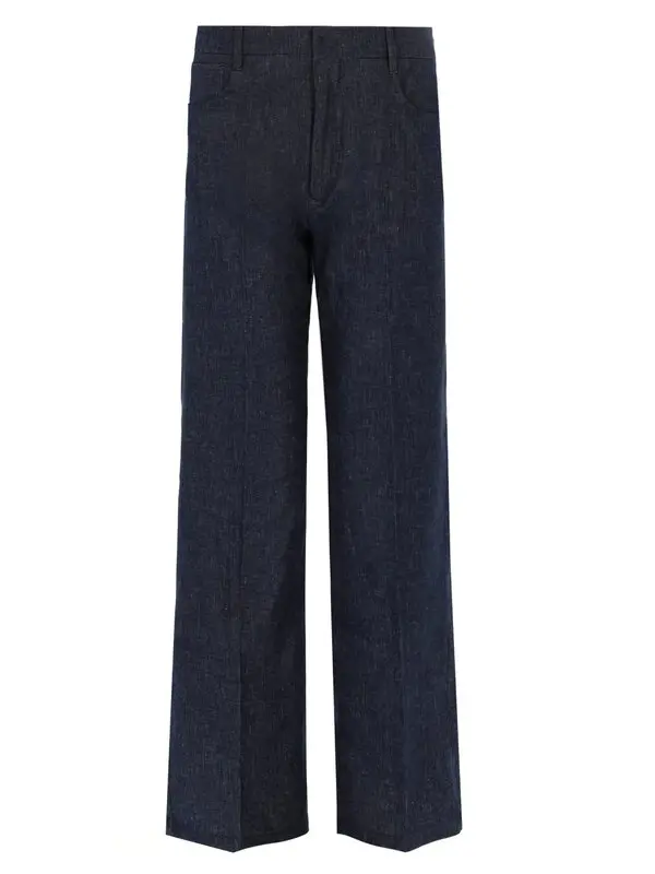 Max Mara Pantalone In Denim Abete