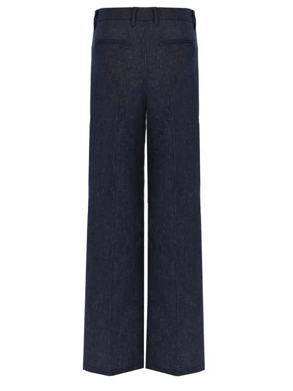 Max Mara Pantalone In Denim Abete