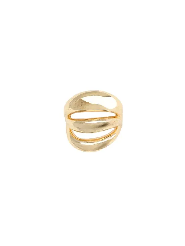 PANCONESI Triptych Blow Up Ring - Gold