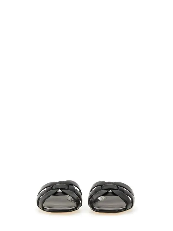 Saint Laurent Tribute Mules - Black