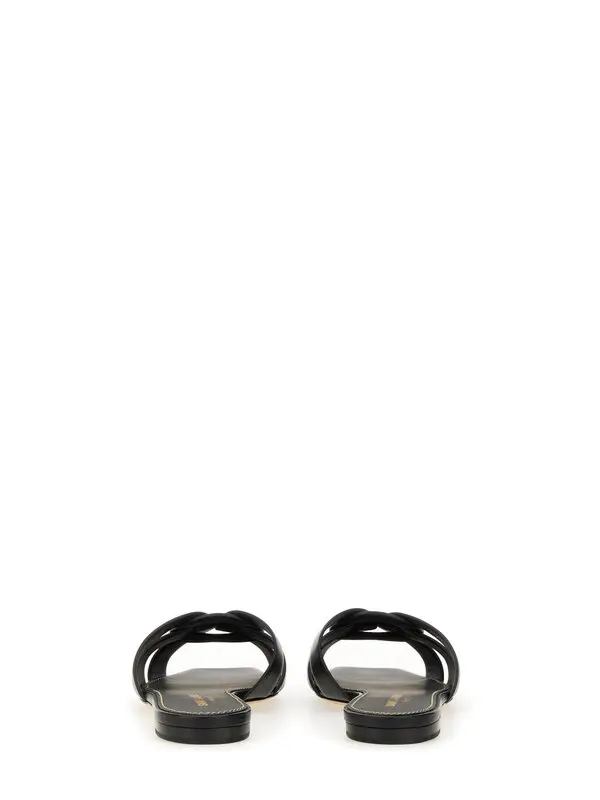 Saint Laurent Tribute Mules - Black