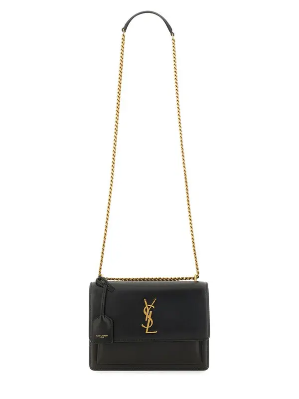 Saint Laurent Sunset Medium Shoulder Bag - Black