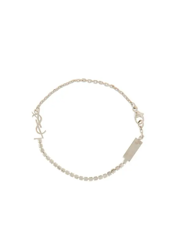 Saint Laurent Cassandre Charm Bracelet