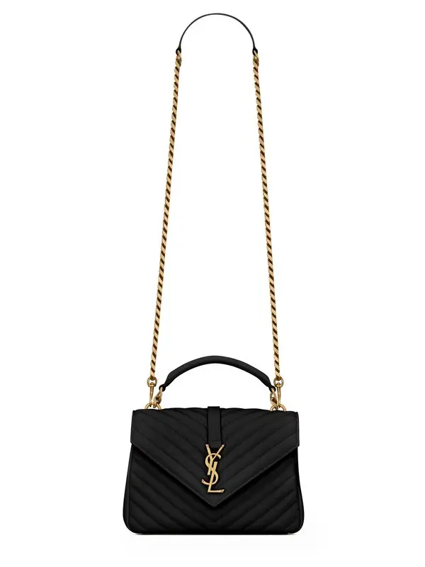Saint Laurent College Medium Bag - Black