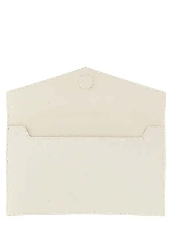 Saint Laurent Pouch "uptown" Medium - Beige