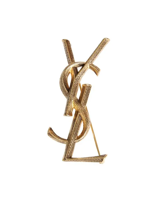 Saint Laurent Spilla Serpente Cassandra - Gold