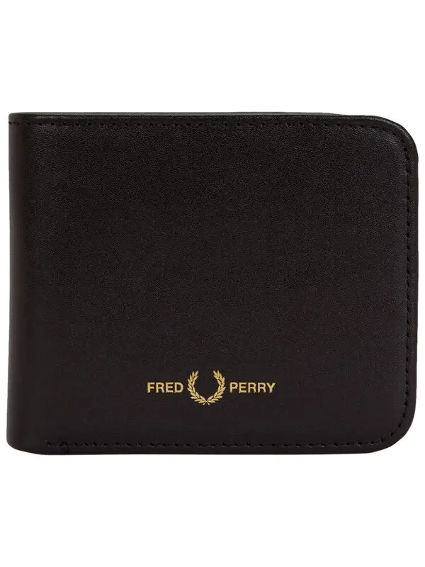 Fred Perry Wallet With Logo - Black