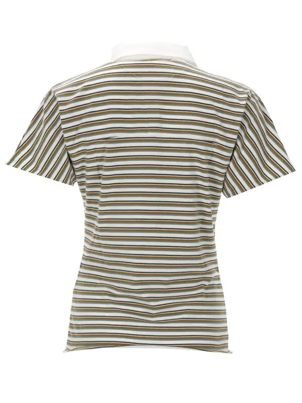 GOLDEN GOOSE Striped Polo - Multicolour