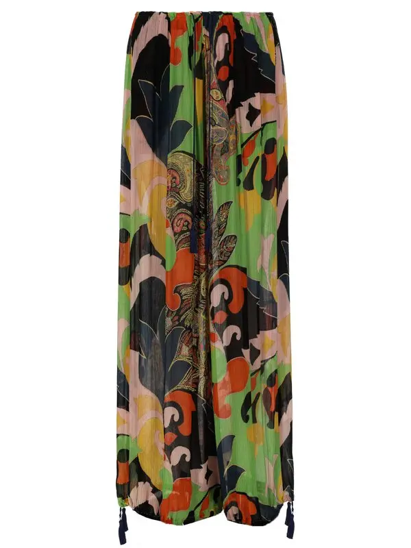 Etro Printed Trousers - Multicolour