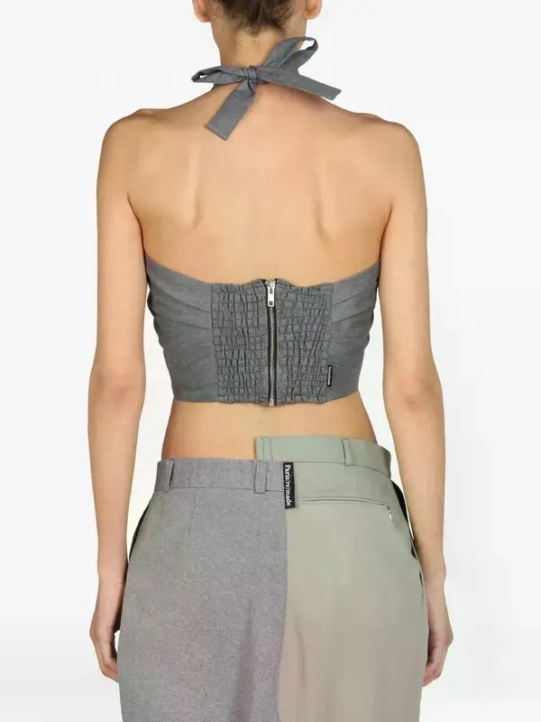 1/OFF PARIS Knot Halter Top