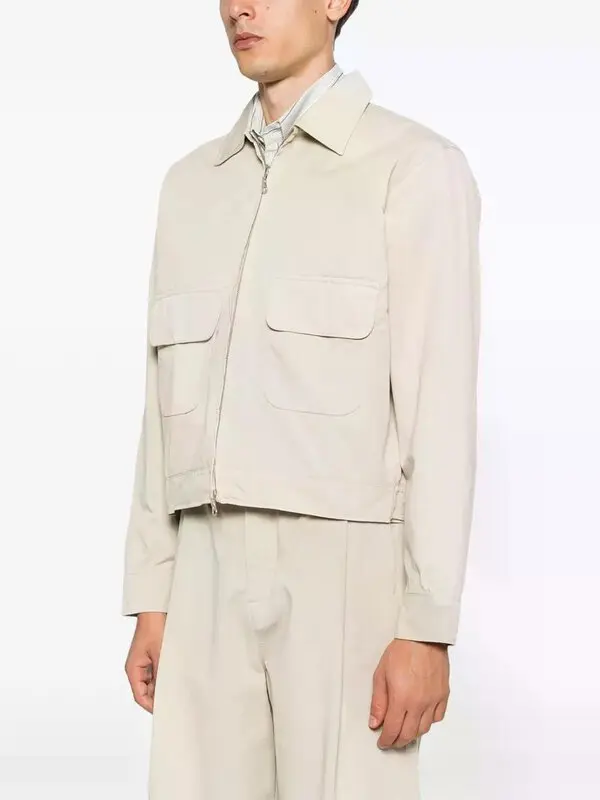 CARTER YOUNG Zip-up Pocket Jacket