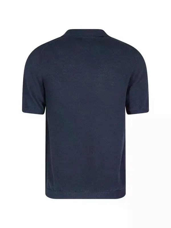 ROBERTO COLLINA Spread-collar T-shirt