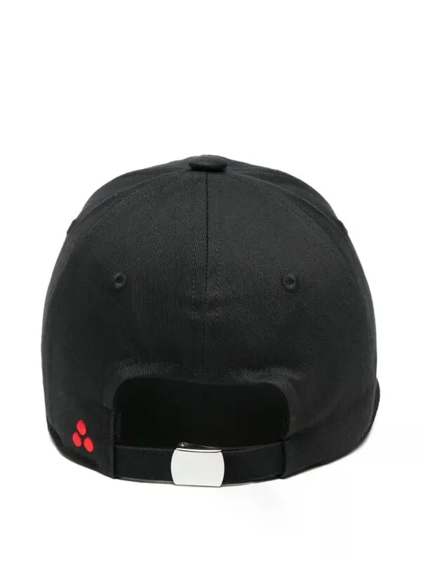 Peuterey Logo-embroidered Baseball Cap - Black