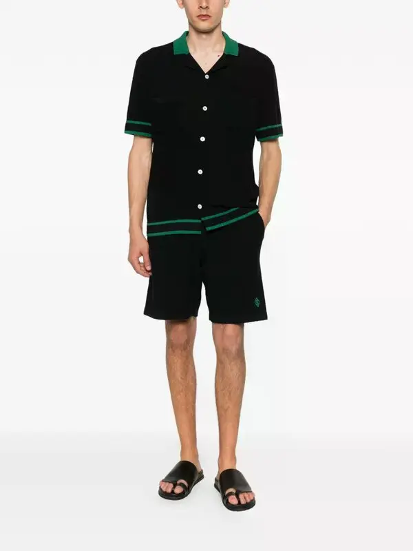 CHE Armas Bouclé Drawstring Shorts