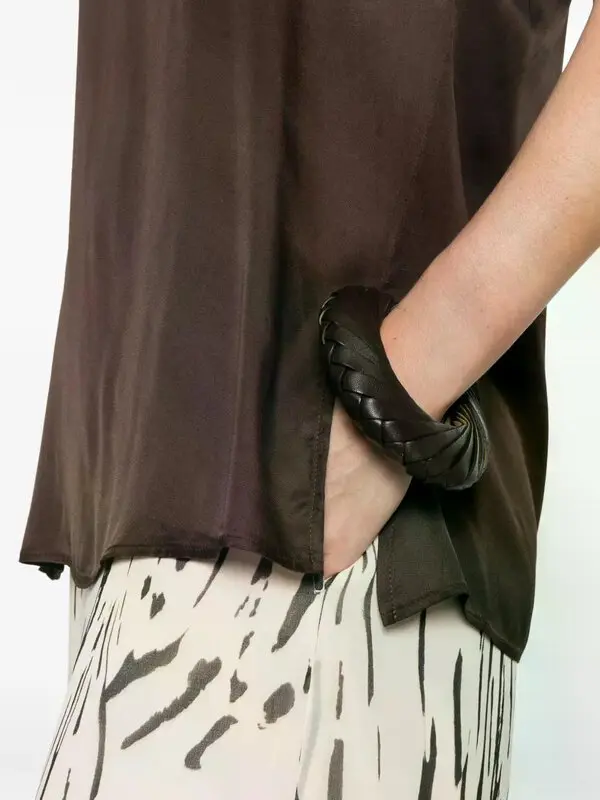 PENNYBLACK V-neck Top With Side Slits