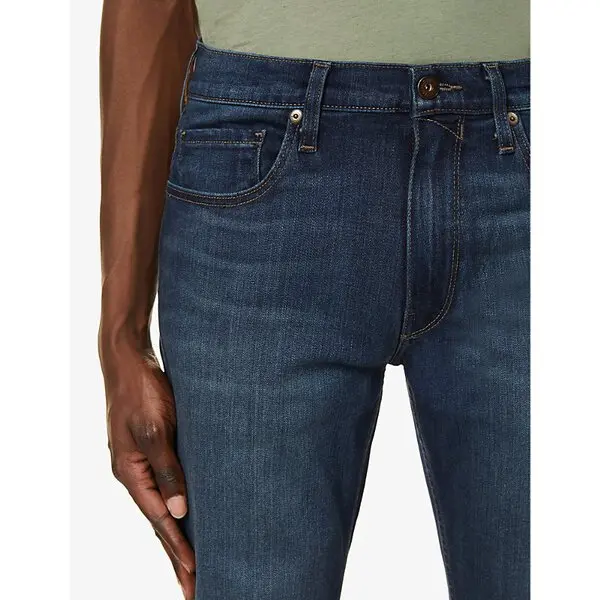Paige Federal Slim-fit Straight-leg Jeans - Blakely